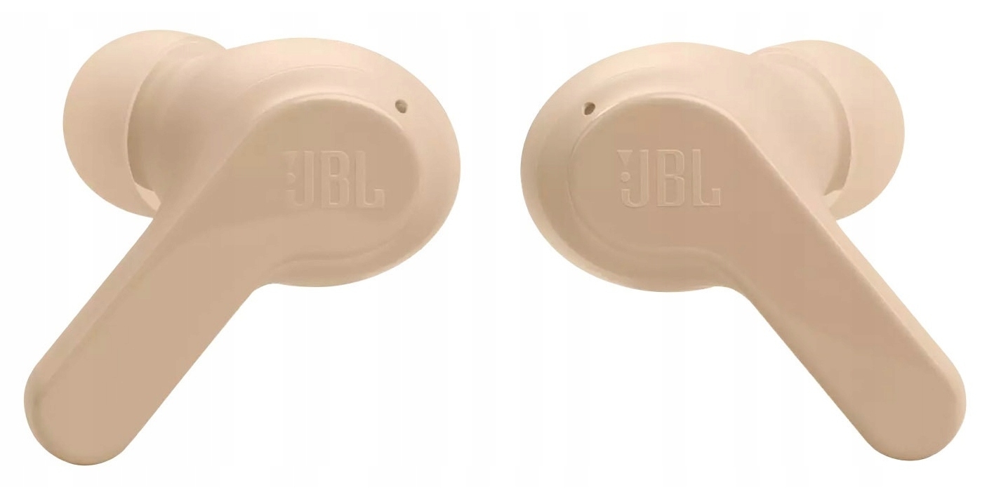 JBL Wave Beam Słuchawki bezprzewodowe dokanałowe beżowe Lombard BUMERANG